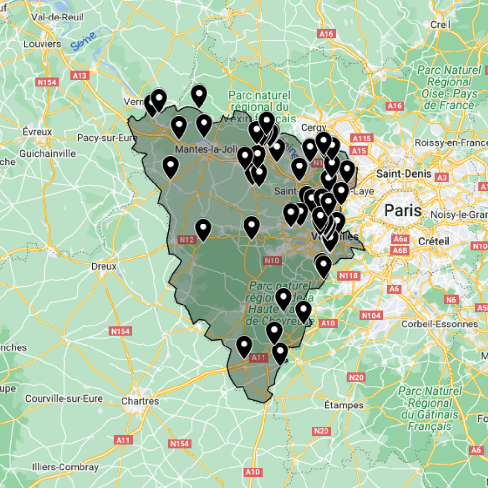 Découvrez le département Français du Yvelines [78]